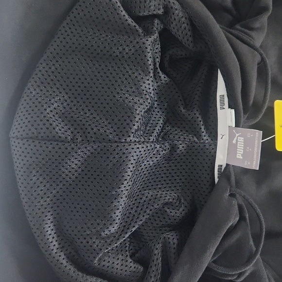 Puma | Jackets & Coats | Puma Essentials Small Black Hoodie With Mesh ...
